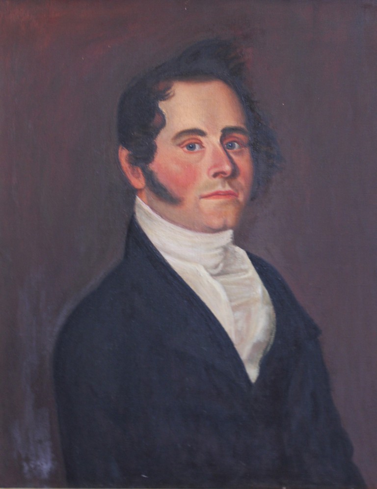 Portrait of Major Isaac Elston I, c. 1840 | Elston Homestead